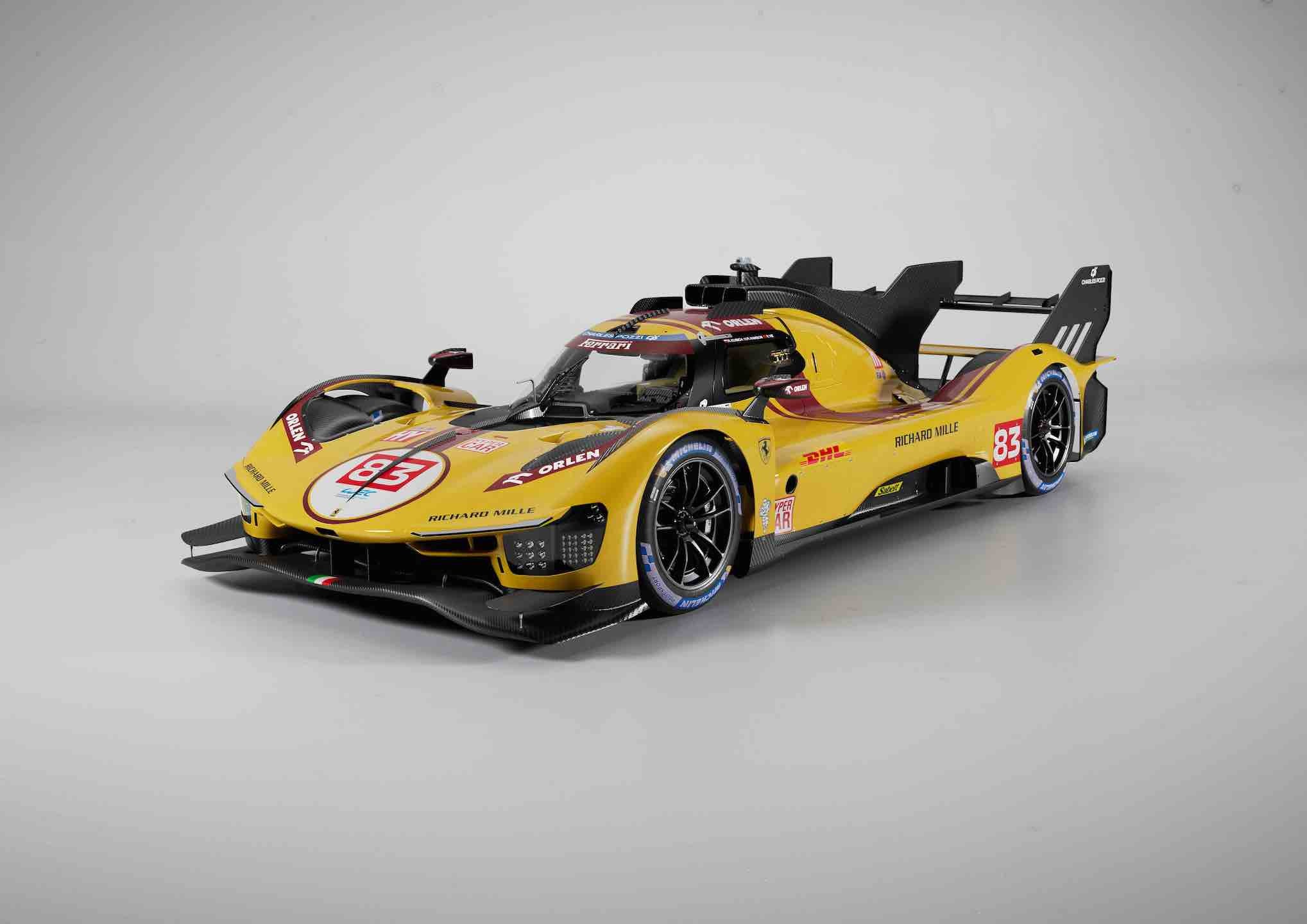 AF Corse unveils the new livery of the Ferrari 499P number 83 – AF Corse IT